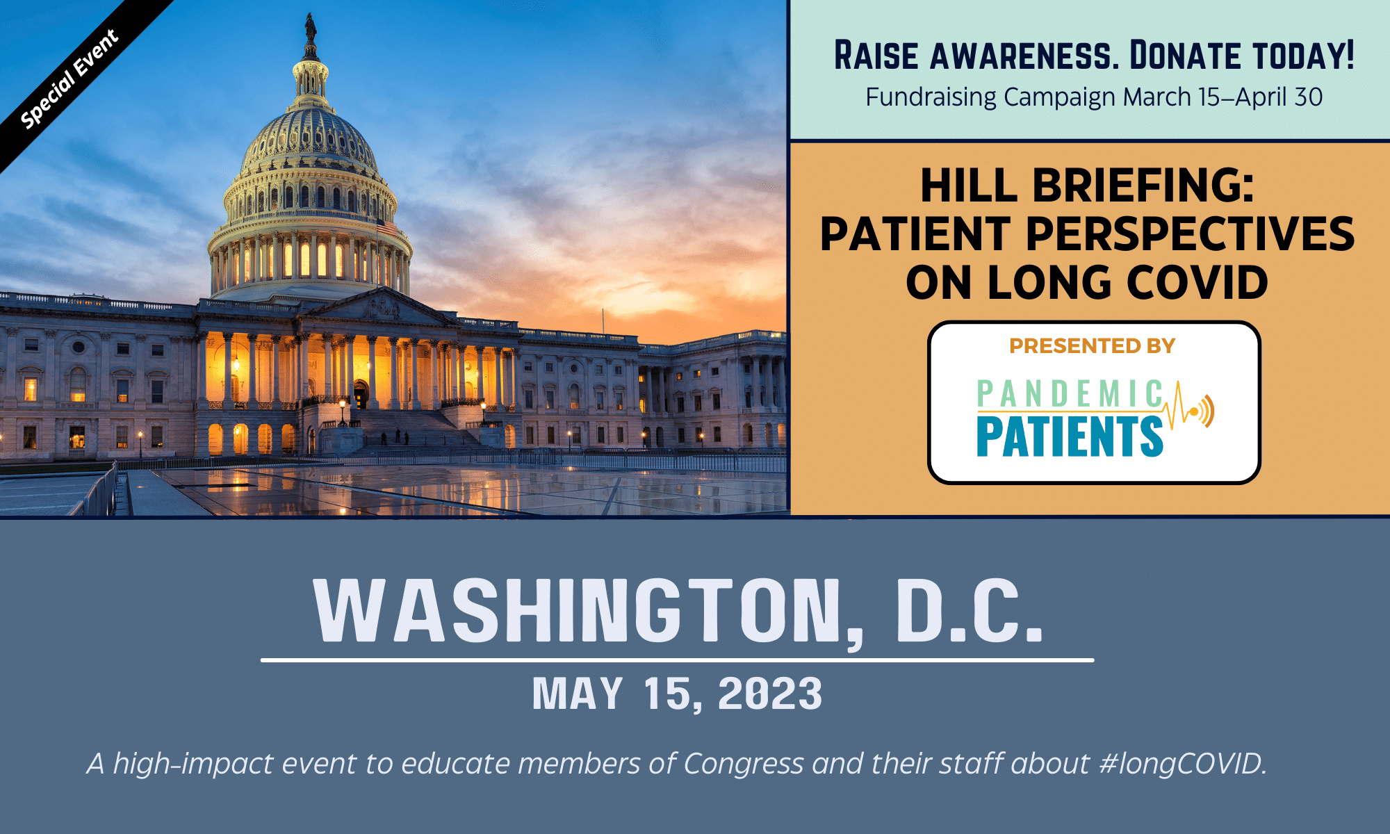 Pandemic Patients is Going to Washington — Pandemic Patients